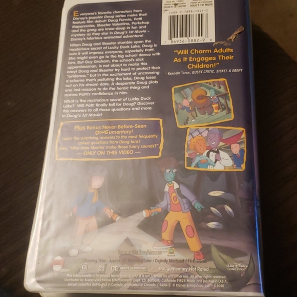 Disney | Media | Disney Dougs St Movie Vhs | Poshmark